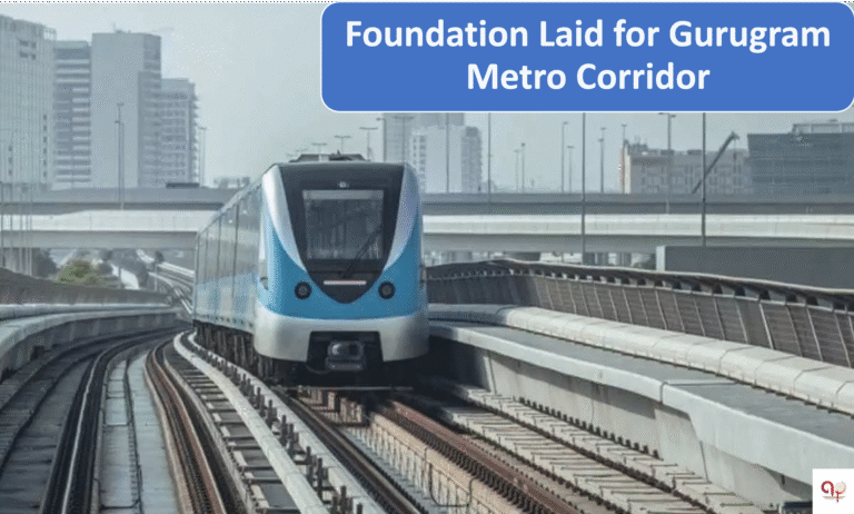 Foundation Laid for Gurugram Metro Corridor - THE ARCHITECTURE AND ...