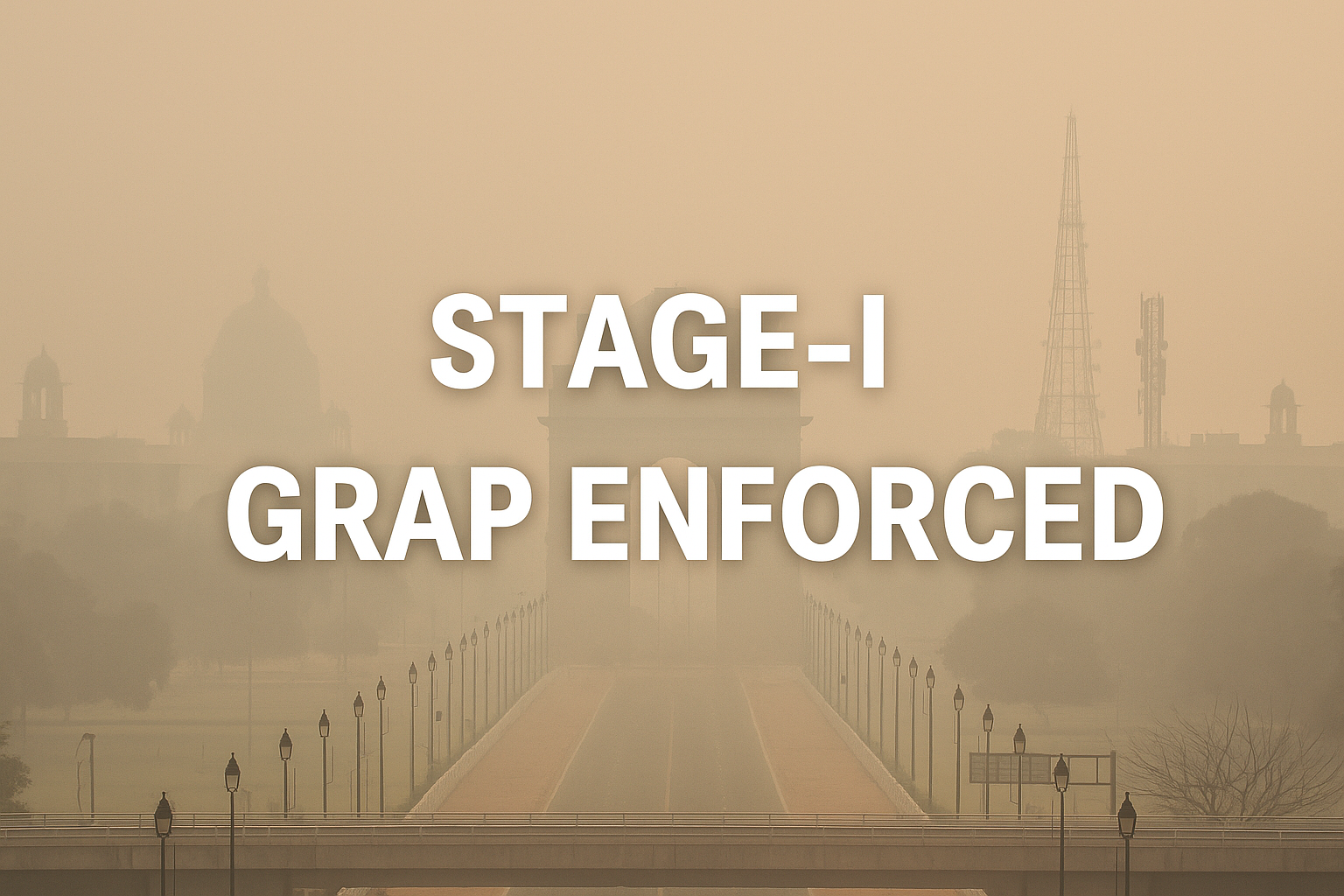 27-Point Action Plan Under Stage-I of GRAP Enforced Across NCR to ...