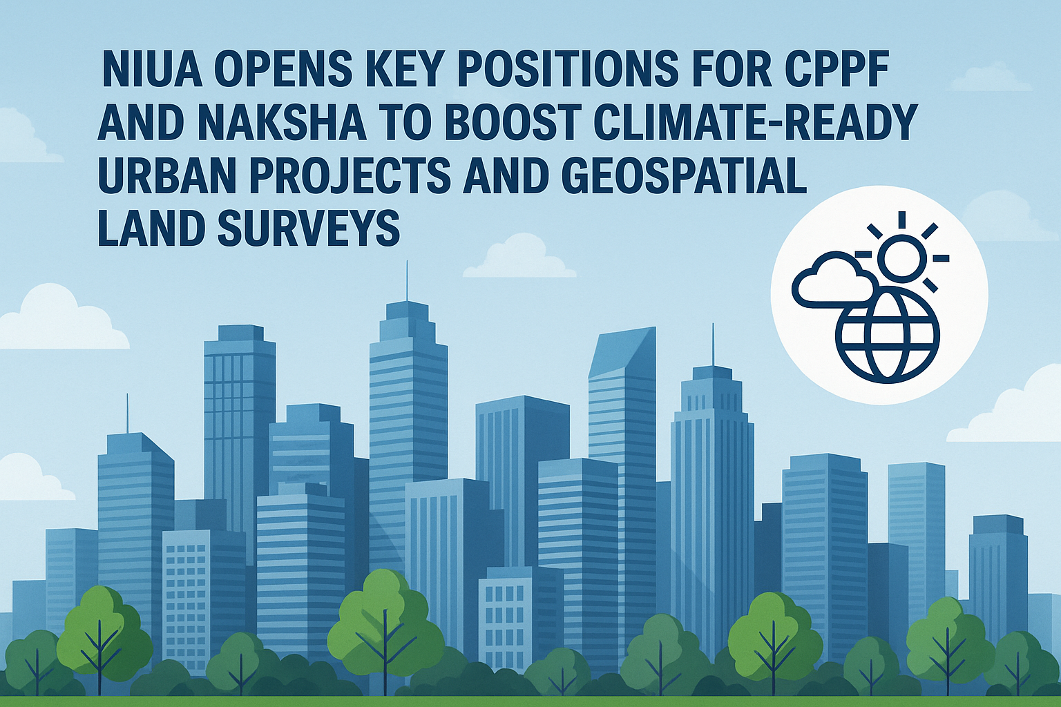 NIUA Announces Two Key Hiring Opportunities to Strengthen Urban Climate ...
