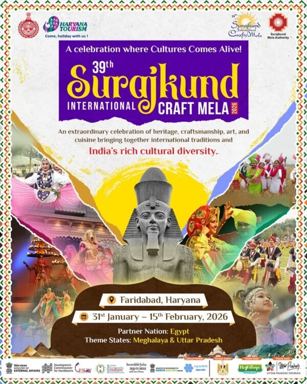 39th Surajkund International Crafts Mela 2026: A Global Celebration of ...
